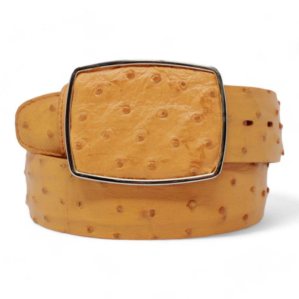 Genuine Ostrich Skin Cowboy Belt - Los Altos Boots